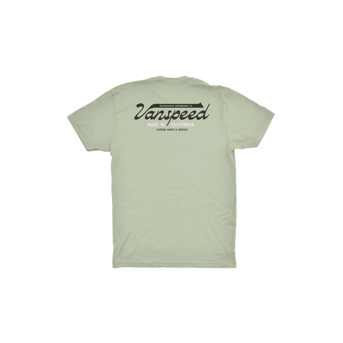 Vanspeed Script Tee - Sage