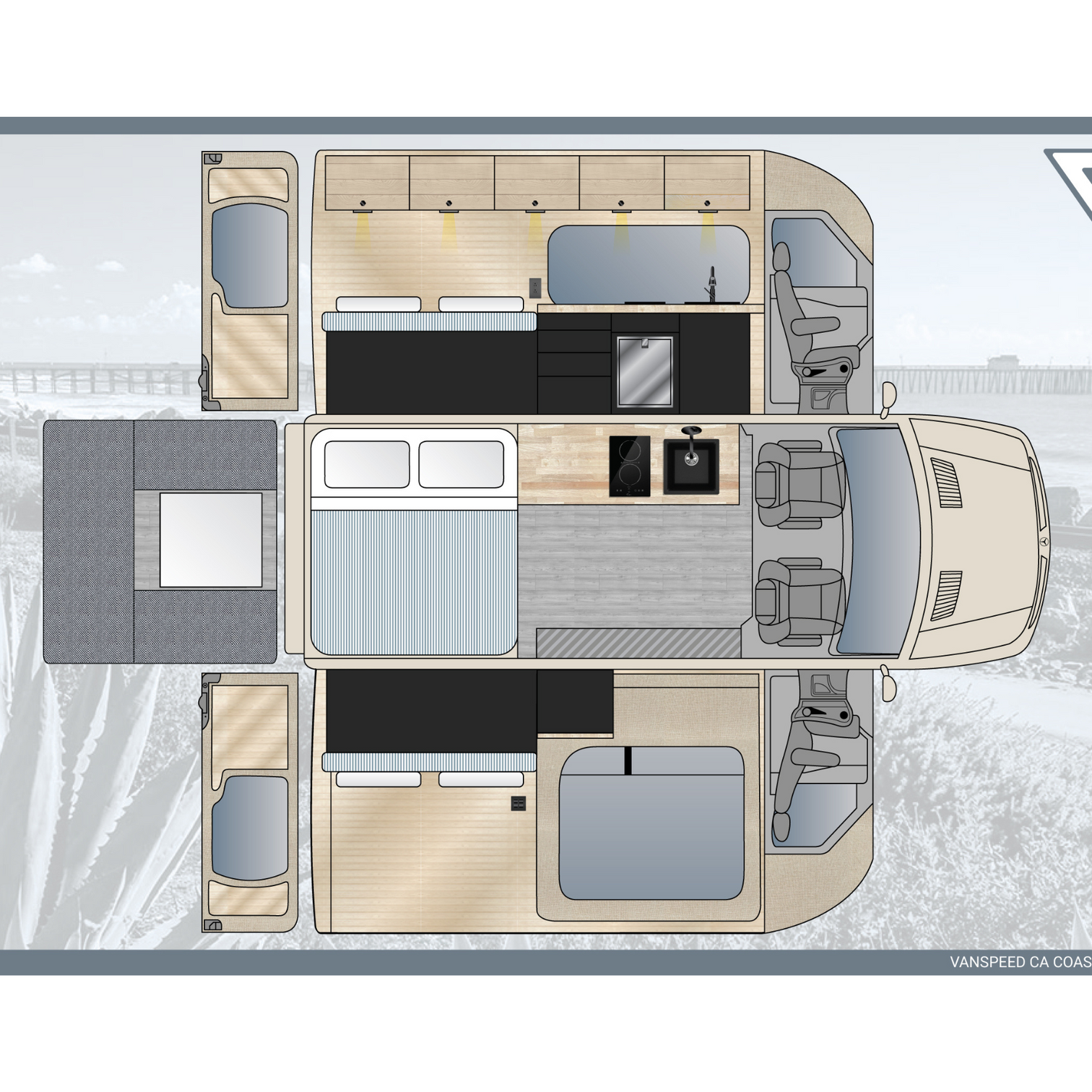 Converted Sprinter Vans For Sale, Shipped Nationwide - Vanspeed